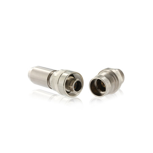 Data connector - TP Series - EATON - circular / brass / nickel