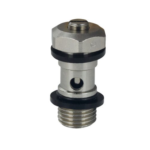 Flow control fitting - MV 15 - C.Matic S.p.A. - pneumatic / screw-in ...