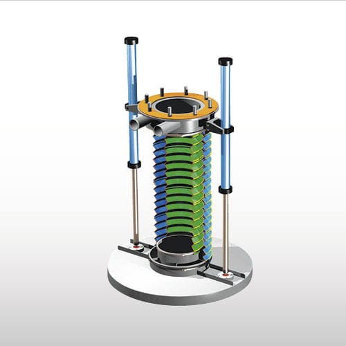 Telescopic loading spout - MINIFILL ZM - WAMGROUP S.p.A - dustless