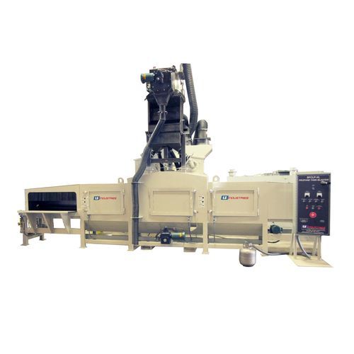 Manual shot blasting machine - BFCLP-XL - LS Industries - for cylinders ...