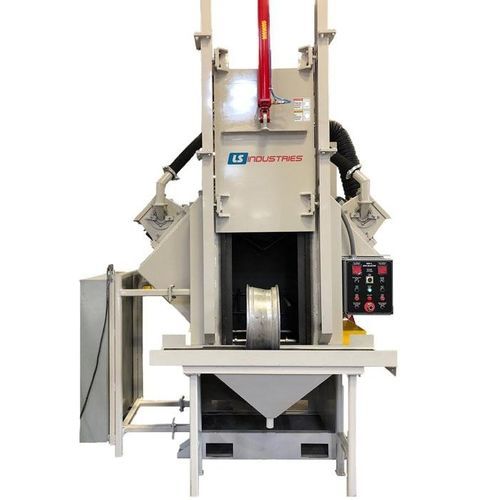 Manual shot blasting machine - RBX-L - LS Industries - for wheel rims ...