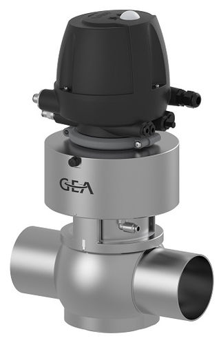 Ball valve - T-smart - GEA Tuchenhagen - pneumatically-operated / shut ...