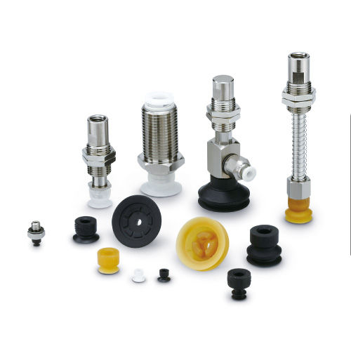 Bellows vacuum pad - ZP3 series - SMC PNEUMATIC - flat / handling / rubber