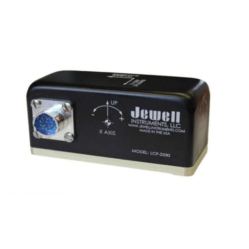 Biaxial accelerometer - LCF-2530 Series - Jewell Instruments - shear / compact / EMI