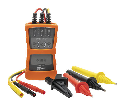Voltage tester - TKF-12L - Sonel SA - phase sequence / AC / phase