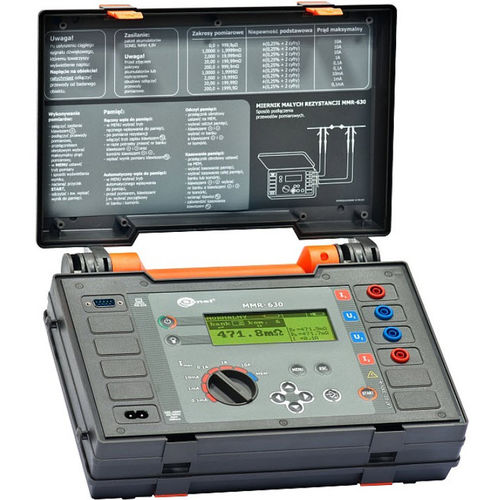 Digital microhmmeter - MMR-630 - Sonel SA - portable / low-resistance ...