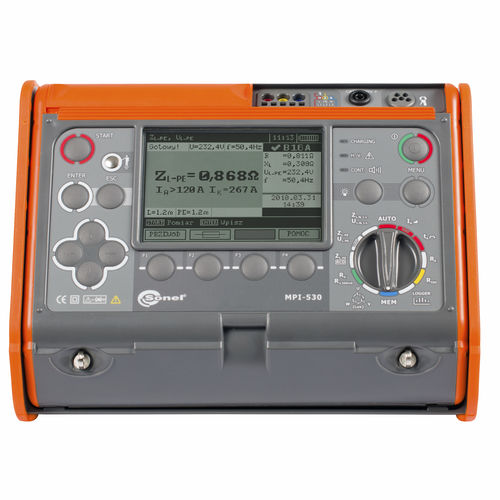 Electrical installation tester - MPI-530 - Sonel SA - continuity ...