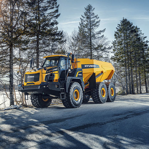 Articulated dump truck - HA45 - Hyundai Construction Equipment Americas ...