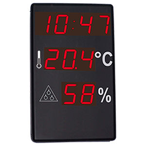 Numeric display - DC41SRTH - DITEL - 7-segment / temperature measurement