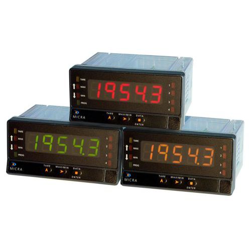 Process indicator - MICRA-E - DITEL - digital / panel-mount / programmable