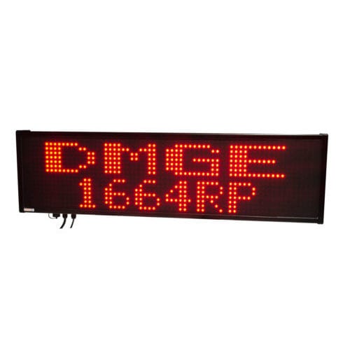 Alphanumeric display - DMGE1664 - DITEL - large-format / outdoor