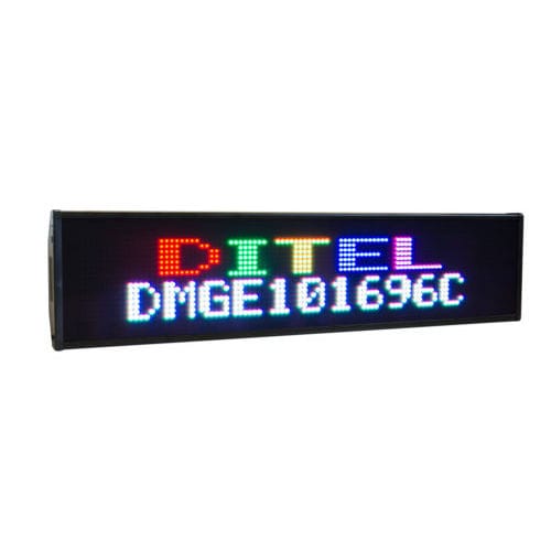 Alphanumeric display - DMGE101696C - DITEL - large-format / outdoor