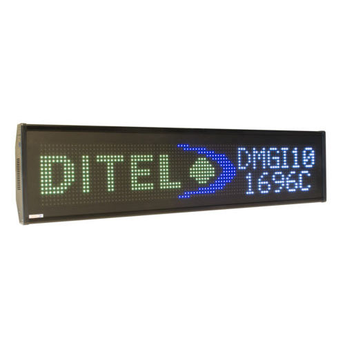 Alphanumeric display - DMGI101696C - DITEL - large-format / indoor