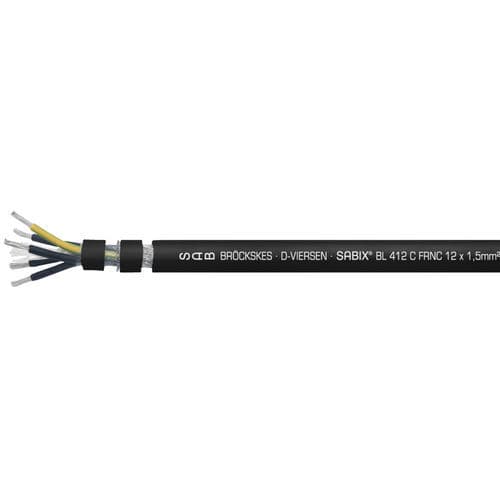 Halogen-free electrical cable - SABIX® BL 412 C FRNC - SAB BROECKSKES GMBH & Co. KG - power ...
