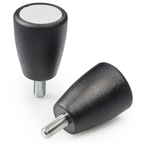 Threaded knob - I126 - Boteco - conical / steel / polyamide