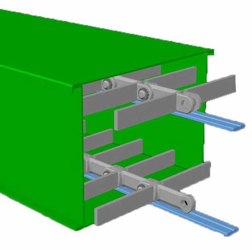 Forged chain wear rail - 4B Braime Components