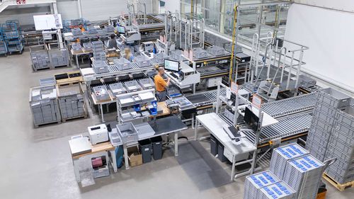 In-line order-picking system - DEMATIC - automatic