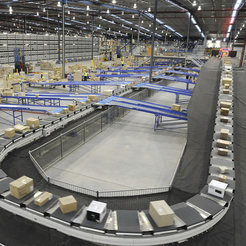 Automatic sorter - DEMATIC - case / box / bag