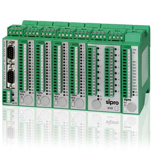 CANopen I/O module - Sipro srl - analog / 4 analog inputs / 2 analog outputs