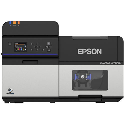 Inkjet label printer - ColorWorks C8000e series - EPSON Europe - desktop