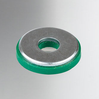 Insulating washer - J915 - AirLoc AG - round / steel