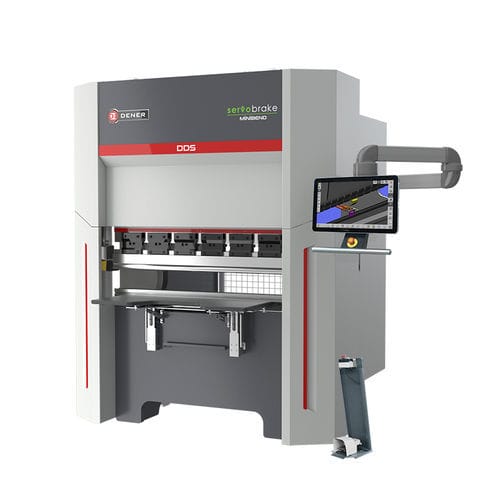 Spindle driven press brake - DDS series - Dener Makina - electric / CNC ...