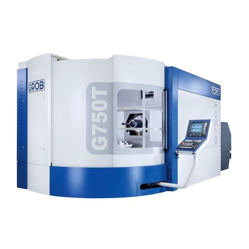 CNC milling-turning center - G750T - GROB-WERKE - universal / 5-axis ...