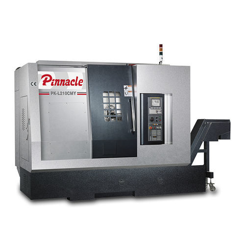 CNC turning center - L210CMY - PINNACLE Machine Tool Co., Ltd. - slant ...