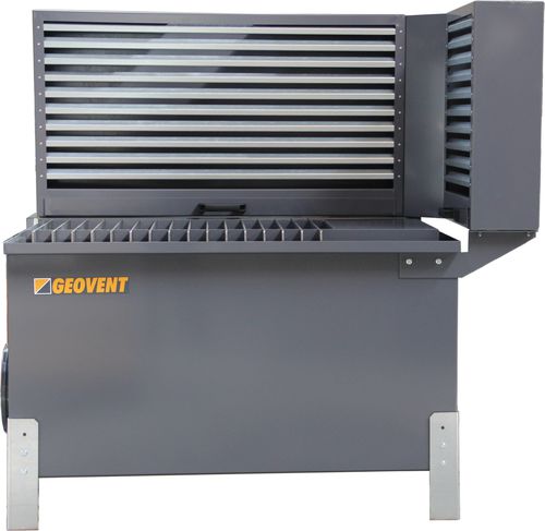 Grinding process downdraft table - 02-030 - Geovent - for welding ...