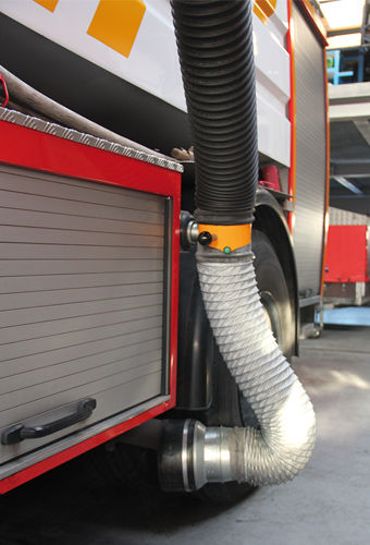 Truck exhaust extraction system - MRS/MRSP/PRS - Geovent - for ...