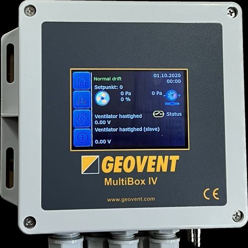 Ventilation control unit - MultiBox IV - Geovent - with display / for ...
