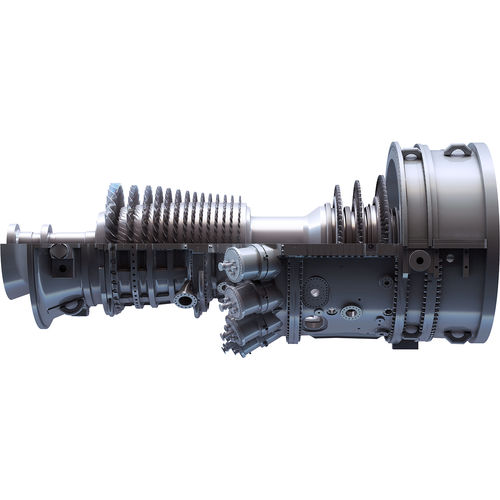 Gas turbine - 9F series - GE Gas Turbines - for power generation ...
