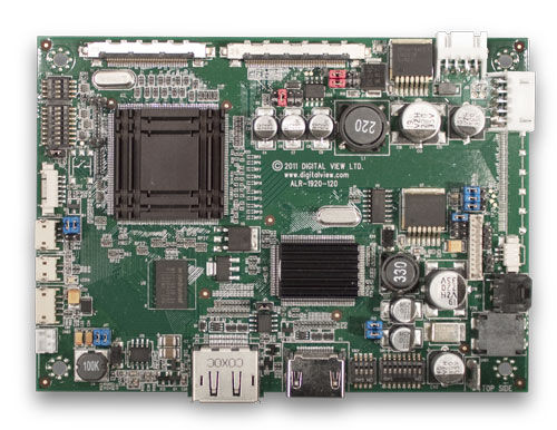 LCD controller card - ALR-1920-120 - Digital View