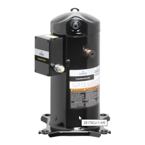 Hermetic refrigeration compressor - ZB*KCU - Emerson Commercial ...