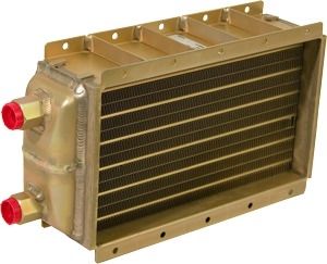Flat tube heat exchanger - Lytron - air/oil / aluminum / custom