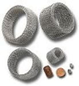 Knitted mesh filter medium - Metal Textiles Europe - liquid / gas