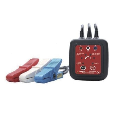 Phase sequence indicator - PHS-864A - Tecpel Co., Ltd. - with LED display