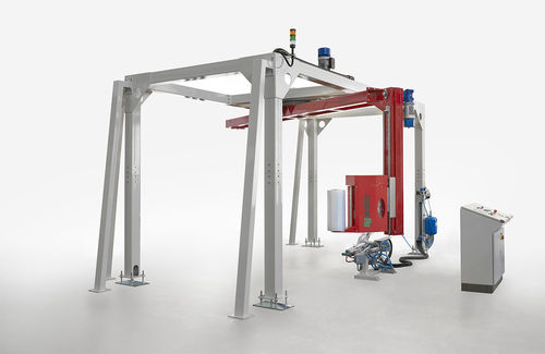 Rotary arm stretch wrapper - RA300 - MESSERSI' PACKAGING - automatic ...