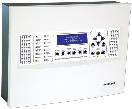 Fire alarm control panel - ML-123X series - MAVILI ELEKTRONIK - analog ...