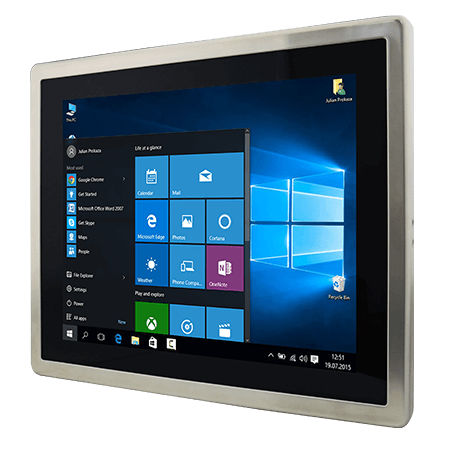 LCD panel PC - R15ID3S-65EX - Winmate, Inc. - LED backlight / PCAP capacitive touch screen ...