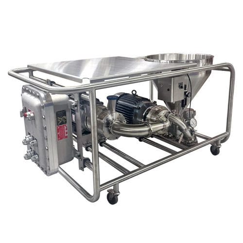 Rotor-stator dispersion system - Fastfeed® CX - Admix - batch / vacuum ...