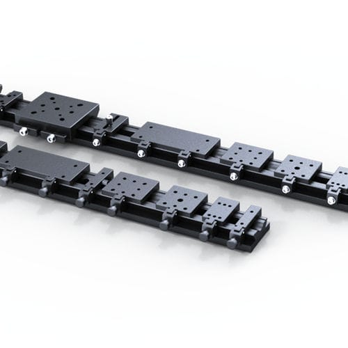 Anodized aluminum linear slide - RT 40 - OWIS GmbH