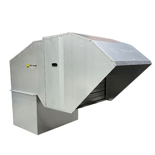 Rooftop fan - HELIX BOX MANN - MET MANN - axial / exhaust / galvanised ...