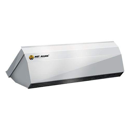 Ambient air curtain - GUARD PRO - MET MANN - vertical / ceiling-mounted ...