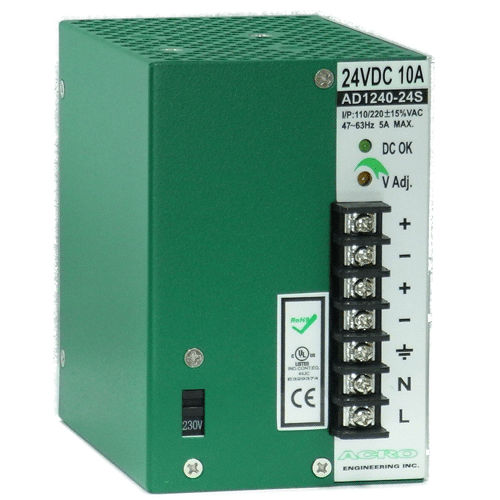 Redundant power supply - AD1240SR series - Acro Engineering inc. - DIN ...