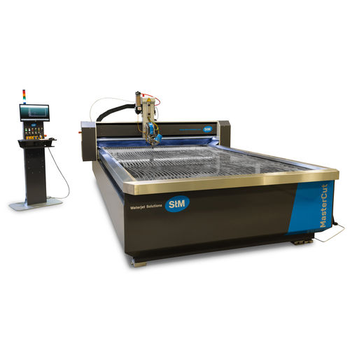 Abrasive water-jet cutting machine - MasterCut - STM Waterjet Group ...