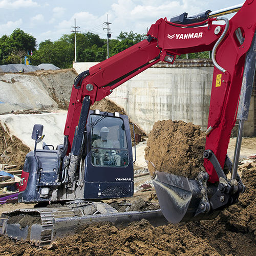 Midi excavator - B7-6 - YANMAR COMPACT EQUIPMENT EMEA S.A.S. - crawler ...