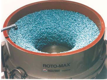 Centrifugal disc finishing machine - Roto-Max® - Hammond Roto-Finish ...