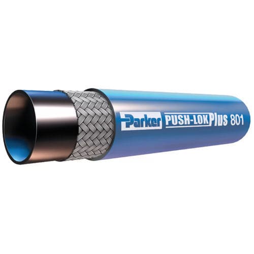 Low-pressure hose - Push-Lok - Parker Hannifin France SAS - hydraulic / nitrile rubber