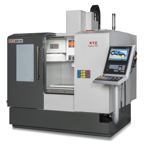 3-axis CNC machining center - XYZ 660 HD - XYZ Machine Tools - vertical ...